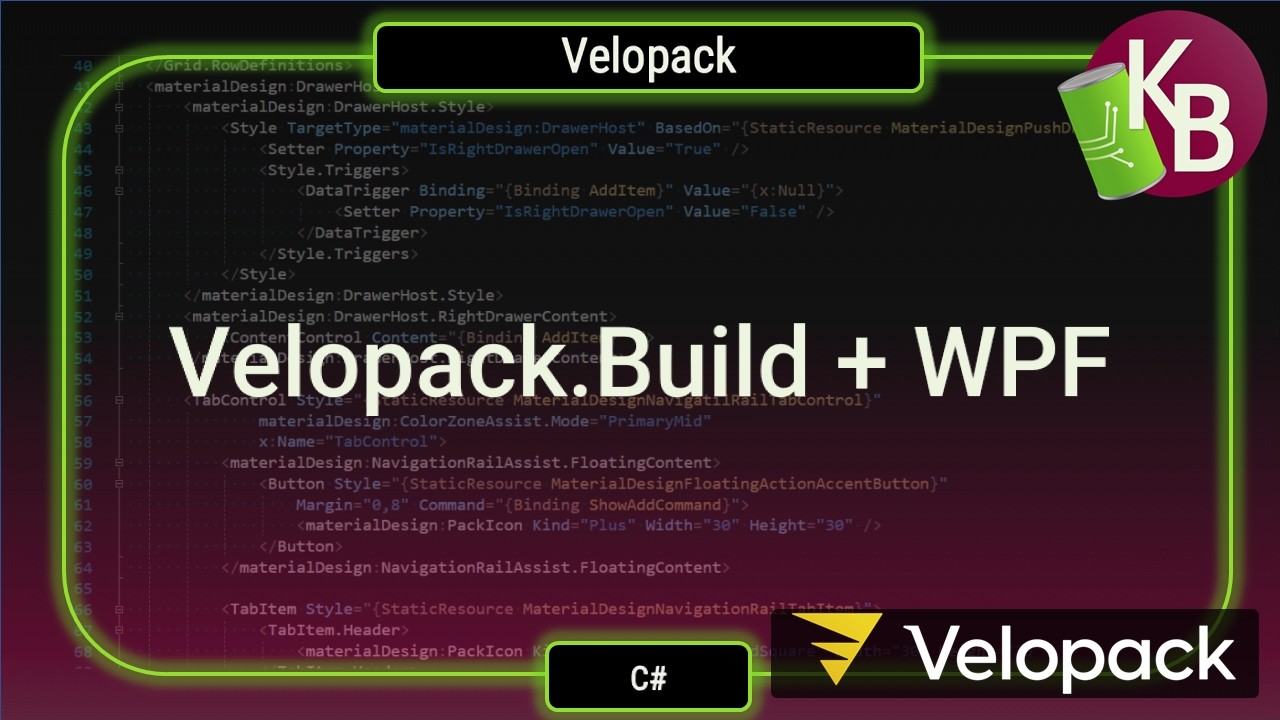 C# - Velopack.Build + WPF