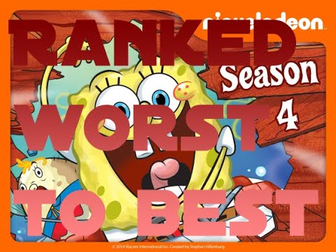 SpongeBob Season 4 Ranked