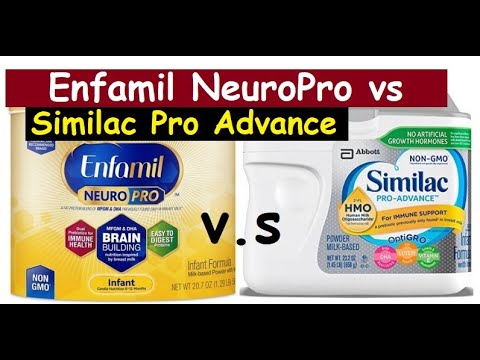 Enfamil NeuroPro vs Similac Pro Advance