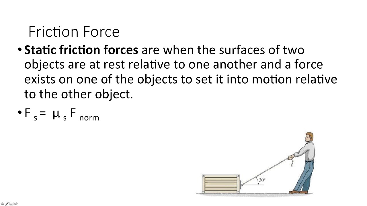 friction notes