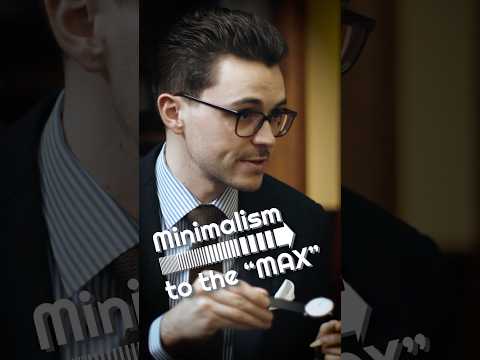 Minimalism to the "Max" #shorts