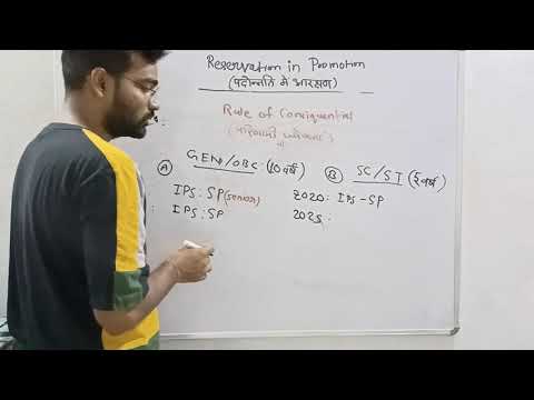 Constitution and polity: Art-16(4-A), 16(4-B)! Reservation in Promotion + Backlog + carryforward