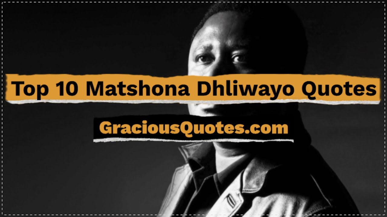 Top 10 Matshona Dhliwayo Quotes - Gracious Quotes