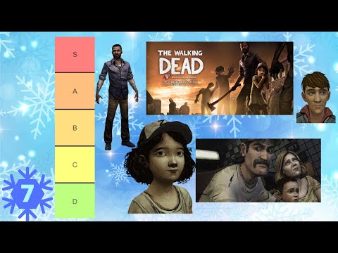 Tinpot Tier Lists #7 - Telltale's The Walking Dead Season 1 Characters