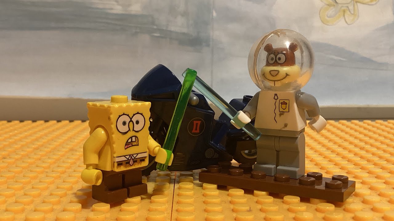 Lego SpongeBob stop motion: “Prehibernation Week”