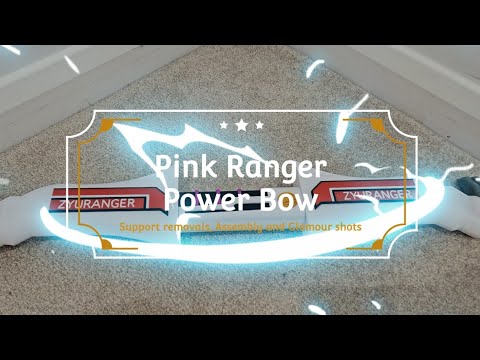 🏹 Pink Ranger Power Bow with Arrow- Mighty Morphin Power Rangers・ STL ...