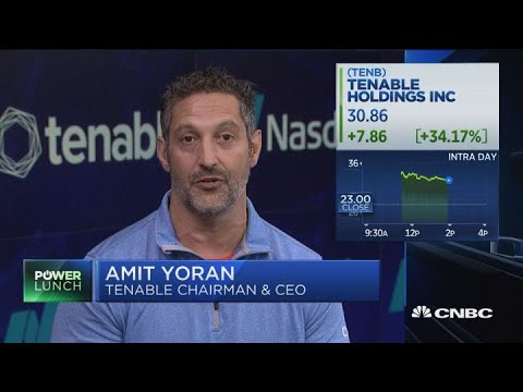 Tenable soars on IPO, CEO explains why they're public