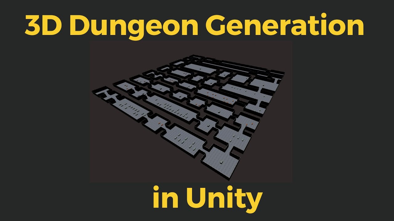 Procedural dungeon in Unity 3D Tutorial P3 - Binary space partitioning