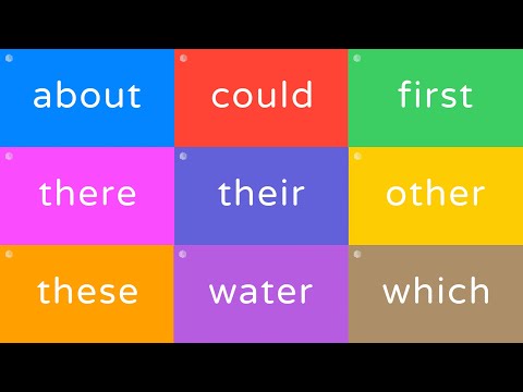 Spelling 5 Letter High Frequency Words with Dopalearn™ | First 100 Words in English