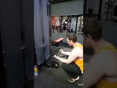 "Maximize Your bicep potential: with this kneeling Cable Bicep Curls for Ultimate Gains"