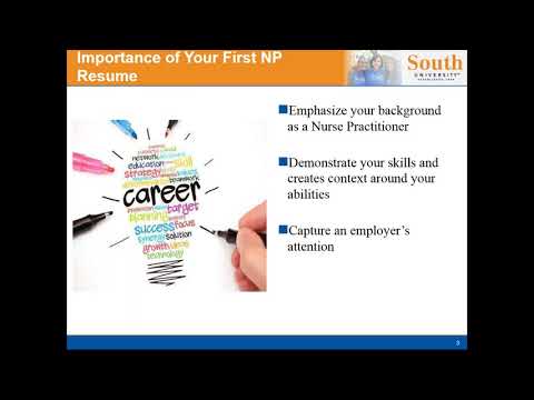 Building Your First Nurse Practitioner Resume