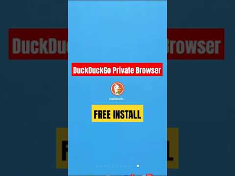 How to Install DuckDuckGo Private Browser on android & ios