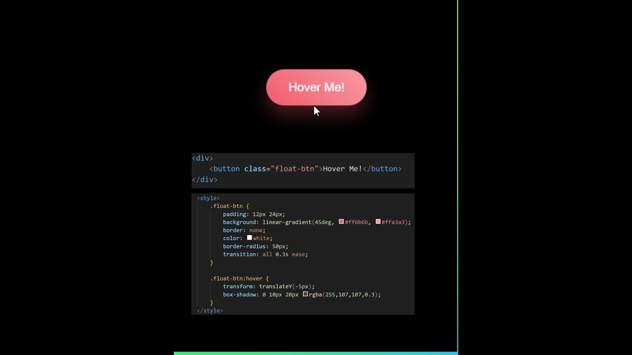 Floating Button Animation