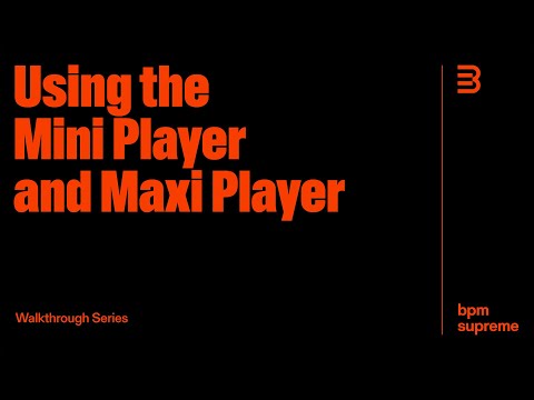 How to Use BPM Supreme’s Updated Media Players