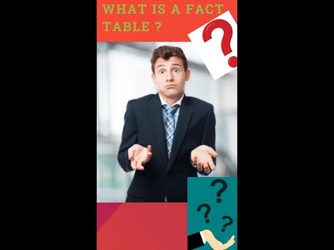 What is a Fact Table in Data Warehousing ?