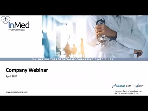Webinar: InMed Pharmaceuticals