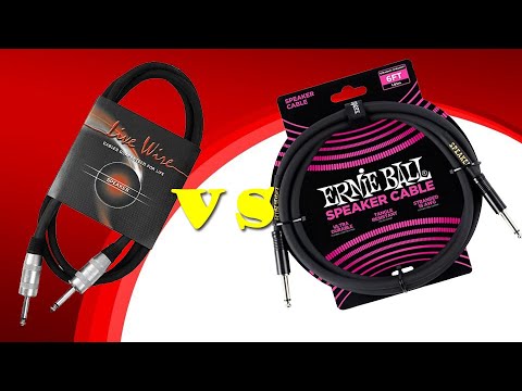 LiveWire Speaker Cable vs Ernie Ball Speaker Cable which do I use