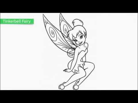 Top 25 Free Printable Fairy Coloring Pages For Kids