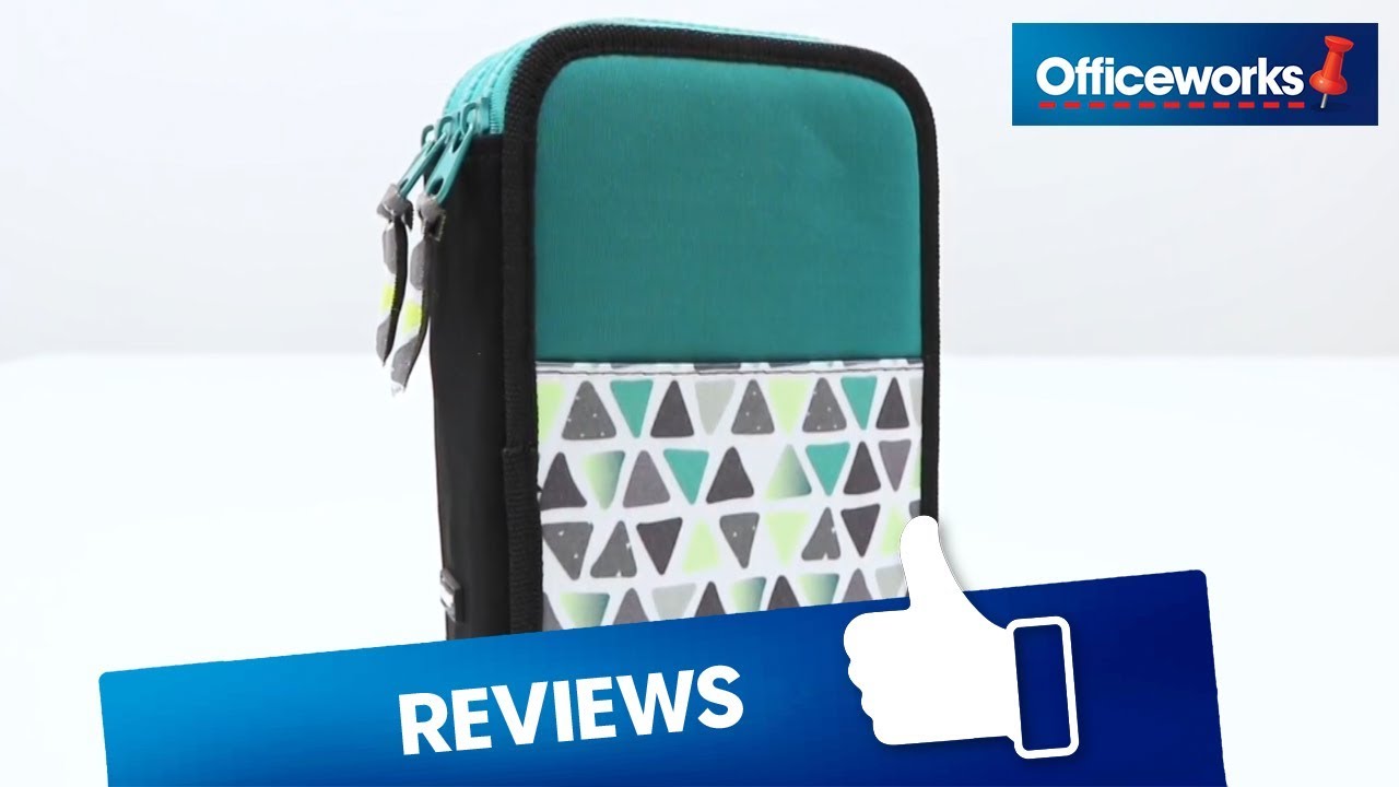 Milan Triple Decker Pencil Case Overview