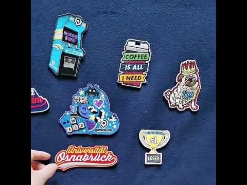Custom Anime Embroidered Patch Jacket Accessories Embroidered Badges