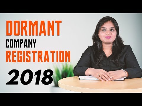 DORMANT COMPANY- REGISTRATION- (2018)