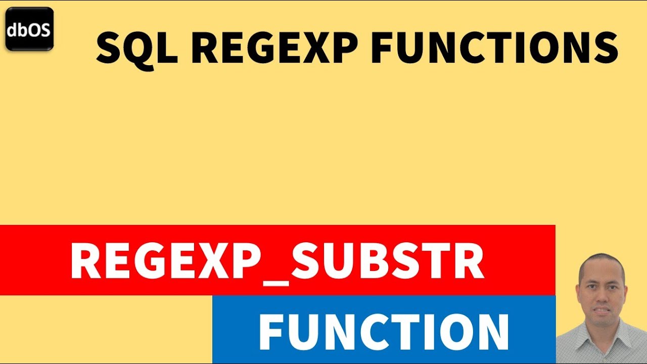 REGEXP_SUBSTR SQL function