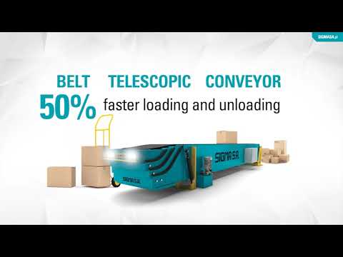 SIGMA PTT boom telescopic conveyor