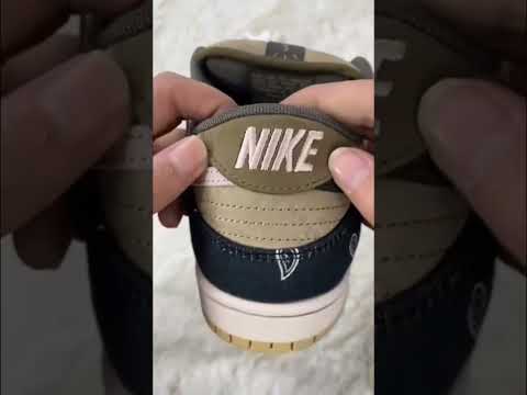 Real vs fake travis Scott nike sb dunk low
