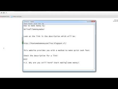 How to make money at home fast