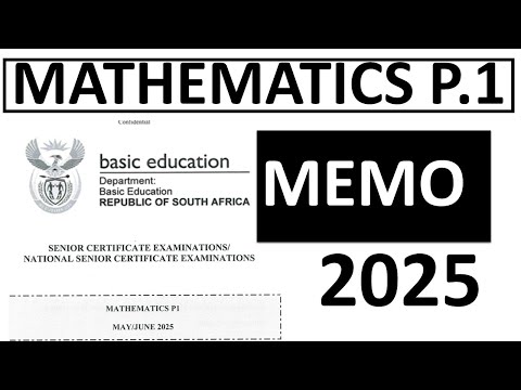 MEMO 2025 MATHEMATICS PAPER 1 GRADE 12:  MAY-JUNE  FINAL EXAMS [THUNDEREDUC] GRADE 12 MATHEMATICS