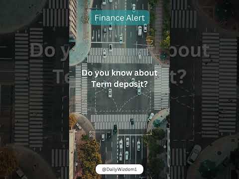 Do you know about Term deposit💰💵? #shorts #finance