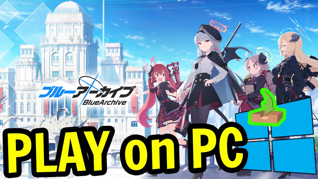 🎮 How to PLAY [ Blue Archive ] on PC ▶ DOWNLOAD and INSTALL Usitility2