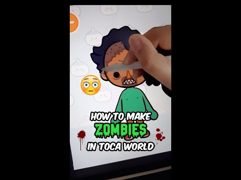 How to make toca zombie ????♂️ #shorts #tocaboca #tocaedits #tocalifeworld #zombie #tocastory