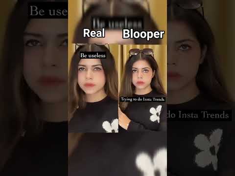 Real vs Blooper | Pragati Verma new shorts