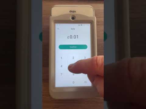 Split the bill & gratuity options on dojo go machine
