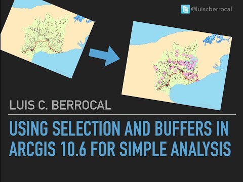 Using selection and buffers in ArcGIS 10.6 for simple analysis ...