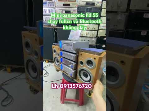 Mini panasonic hd55 , chạy full cn 👉Bluetooth ko dây 👉👉lh 0913575720