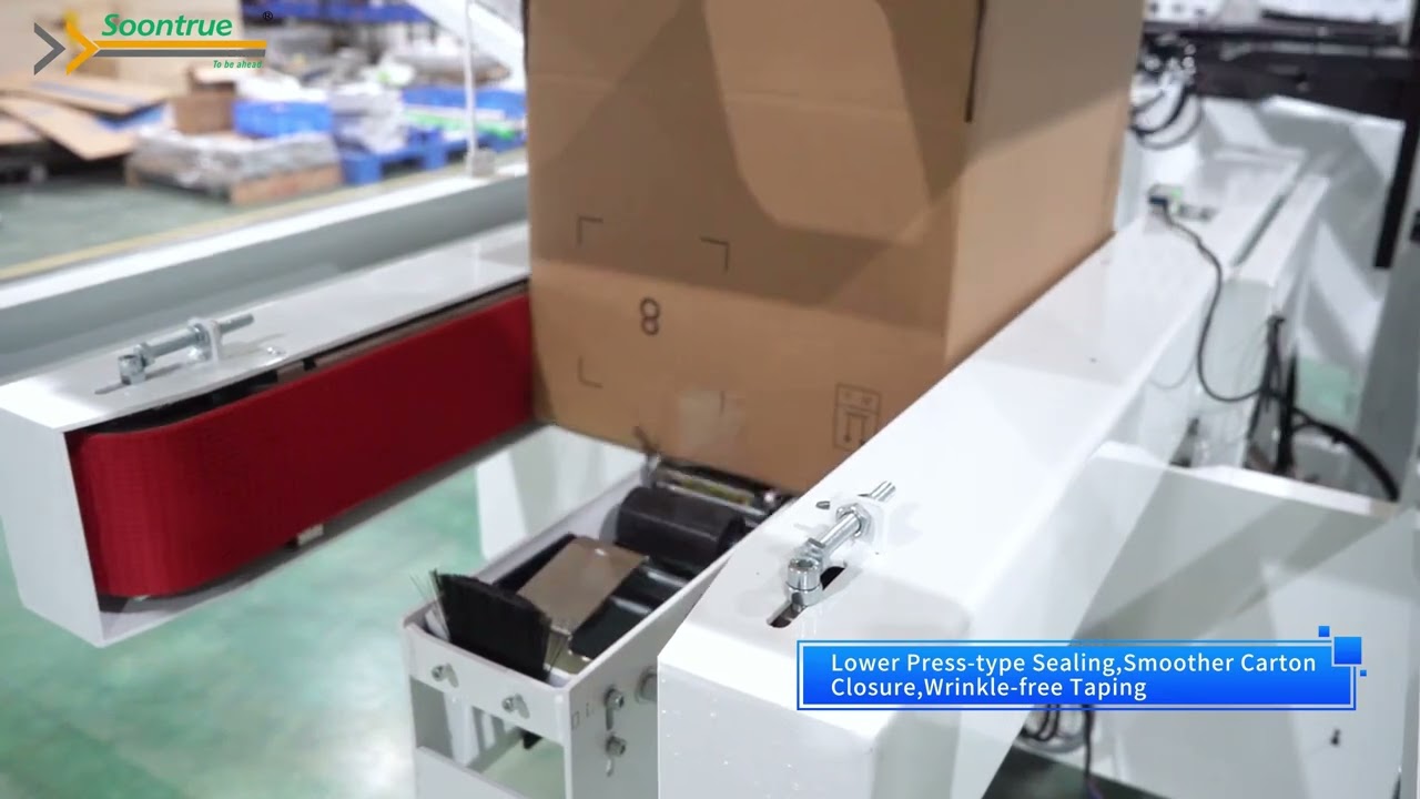 KXM-500 Box Erecting Machine | Detailed Motion & Working Process Demonstration