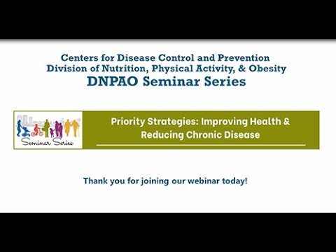 Priority Strategies: Improving Health and Reducing Chronic Disease