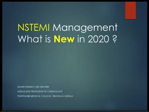 NSTEMI management: What is new in 2020?