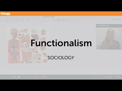 Functionalism | Sociology | Chegg Tutors