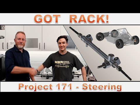 Choosing a Steering Rack for a Custom Sportscar | Project 171