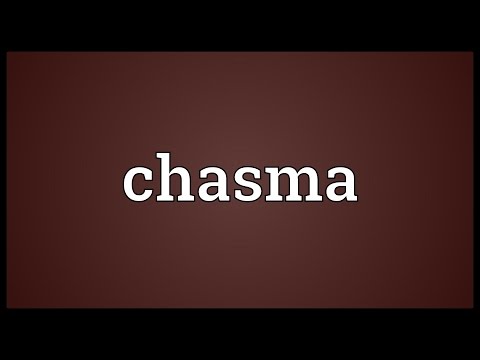 Chasma Meaning