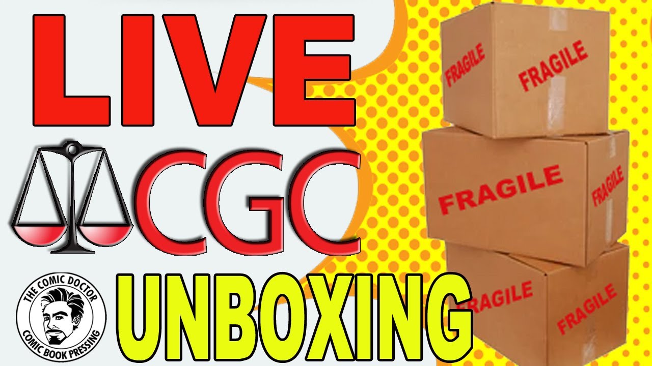 LIVE CGC UNBOXING!