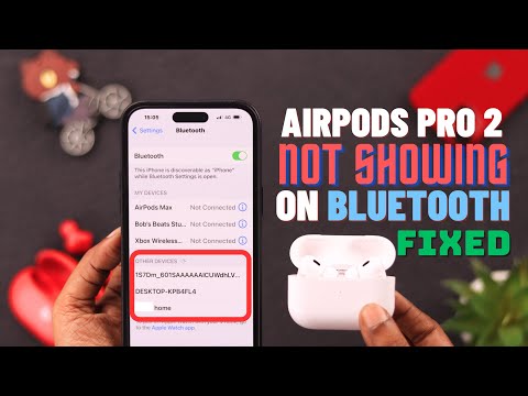 FIX- AirPods Pro 2 Not Showing Up In Bluetooth!