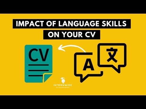 The Benefits of Including Language Skills on Your CV