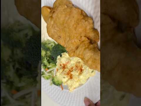 Beer Battered Fried Flounder-$20 Grocery Challenge -Episode 2-Day7 on my YT channel #foryou #food