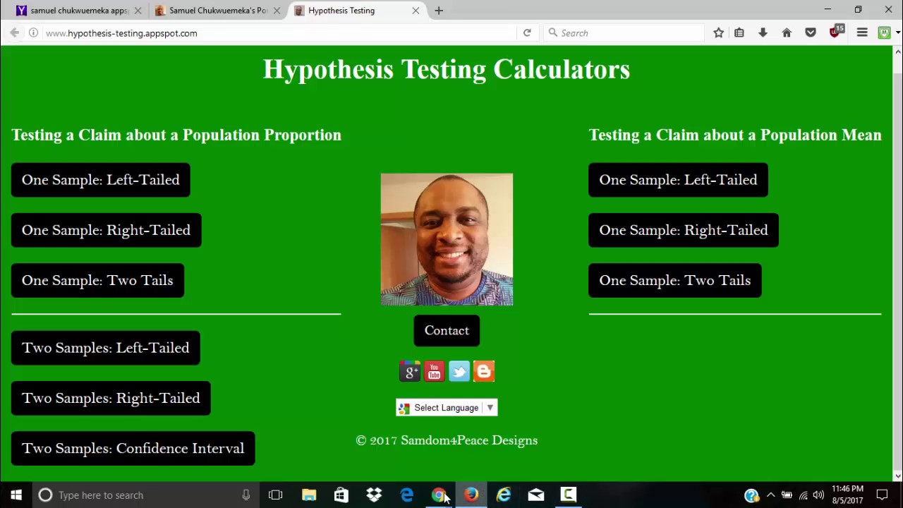 Module 5 Homework (Hypothesis Testing - Two Samples)