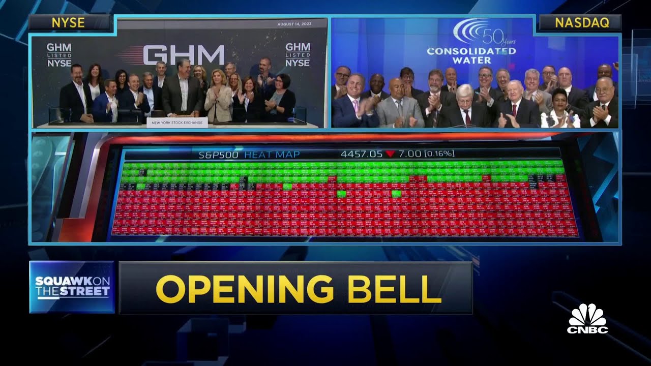 Opening Bell: August 14, 2023