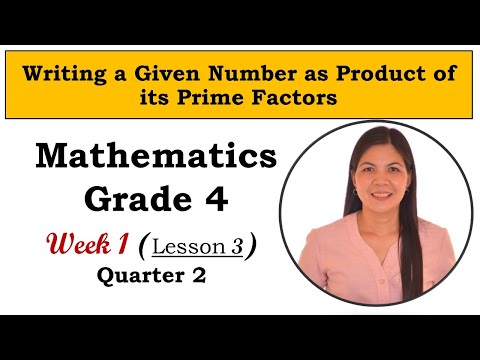 Writing a Given Number as A Product of Its Prime Factors